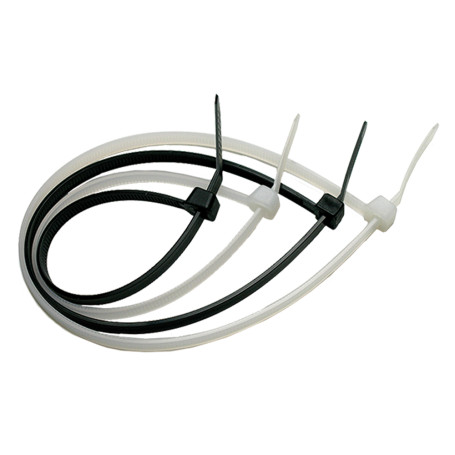 FASCETTA A STRAPPO PER CABLAGGIO mm 4,8 x 430 pz 100 - bianco