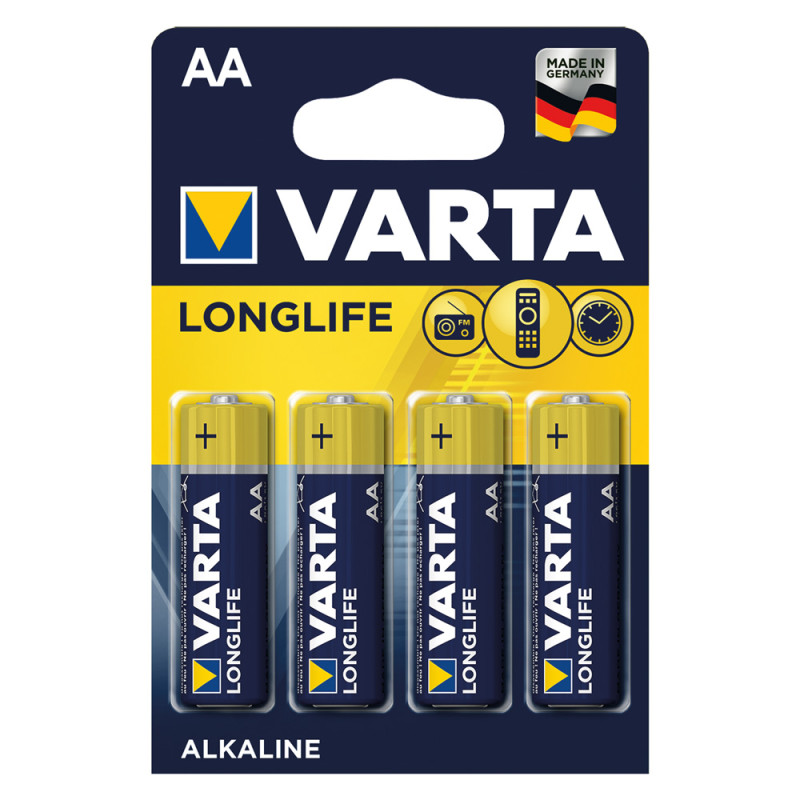 PILA STILO LONGLIFE LR6 Pz 4 - 1,5 V - AA