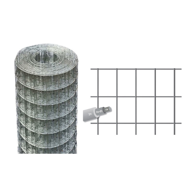 RETE ZINCATA ECO-FIRST 50X75 H.200 F.1,6 25 M